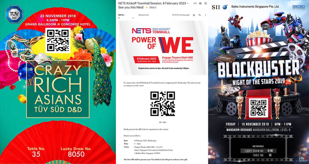 Events QR Code Guest Registration and Digital Lucky Draw System - Searix